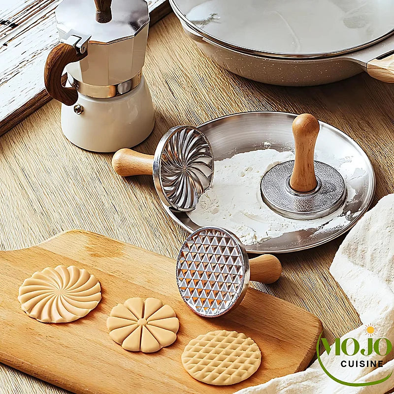Tampon à biscuit Trio SuperSablés – Mojo Cuisine