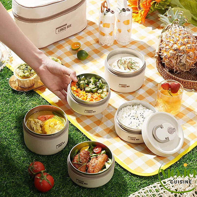 Lunch box isotherme Ultime 4 boîtes – Mojo Cuisine