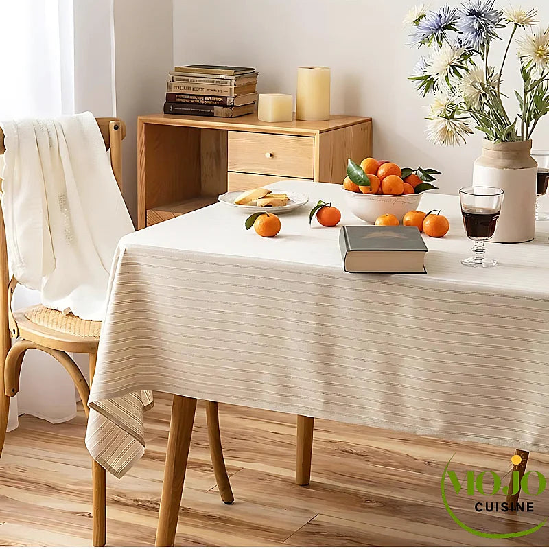 Nappe de table en lin Soft Rustica – Mojo Cuisine
