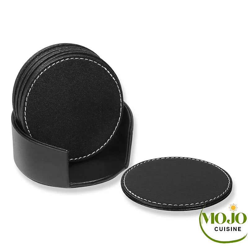 Sous verre cuir – Mojo Cuisine